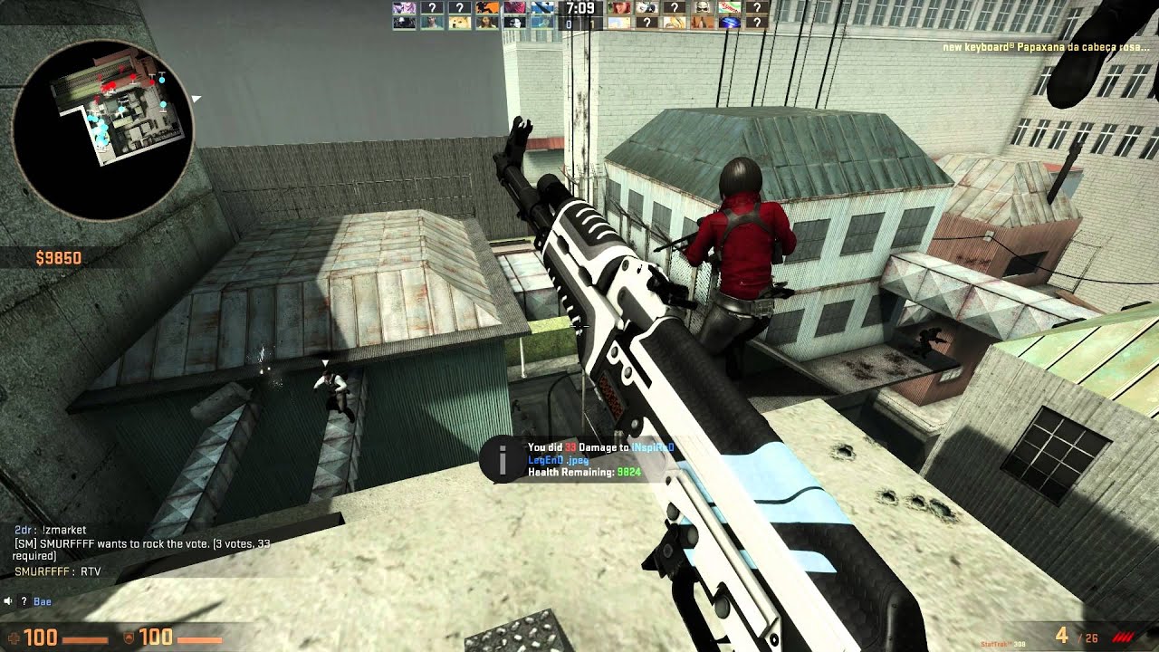Counter-Strike Global Offensive: Zombie Escape - ze_Rooftop_Runaway2_p ...