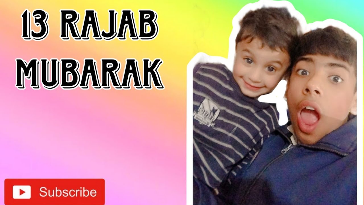 13 Rajab Mubarak sab ko | aj ham na 13 Rajab ka cake Kara 🥹 ️‍🔥 - YouTube