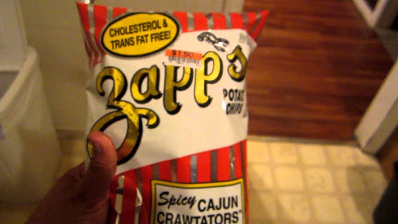 Crawfish Flavored Potato Chips - YouTube