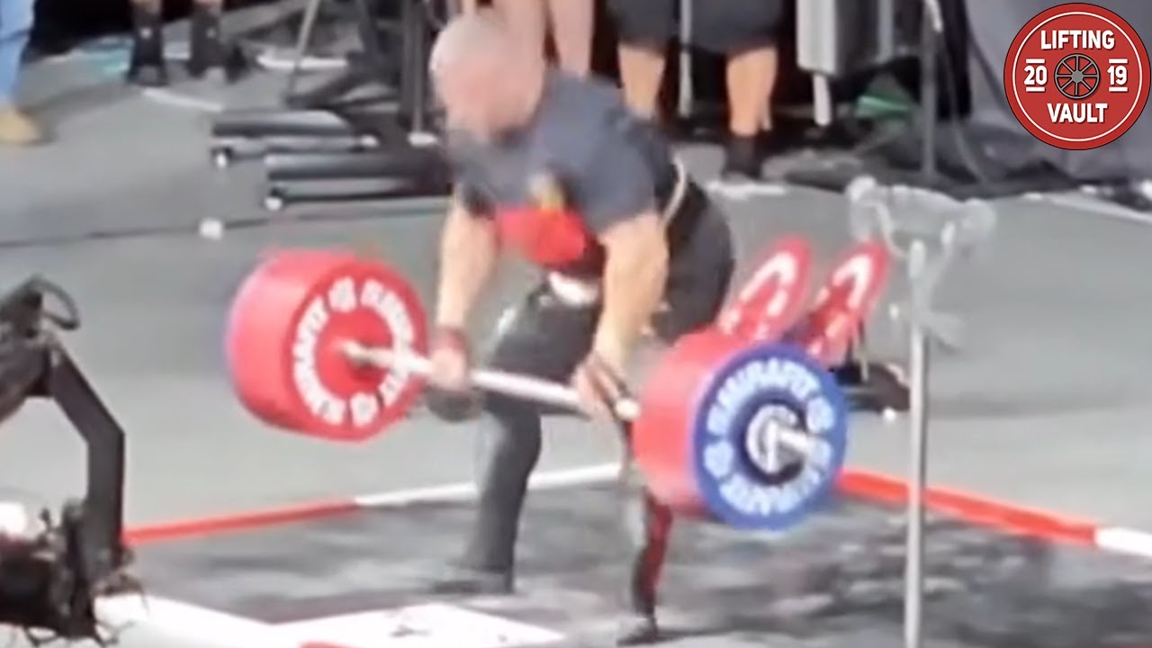 Masters Lifter Attempted To Deadlift 505 kg - YouTube