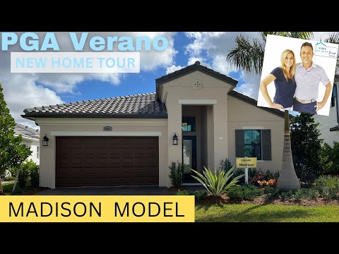PGA Verano Port St Lucie FL New Home Construction | Madison Model Tour 3 Bed 3 Bath