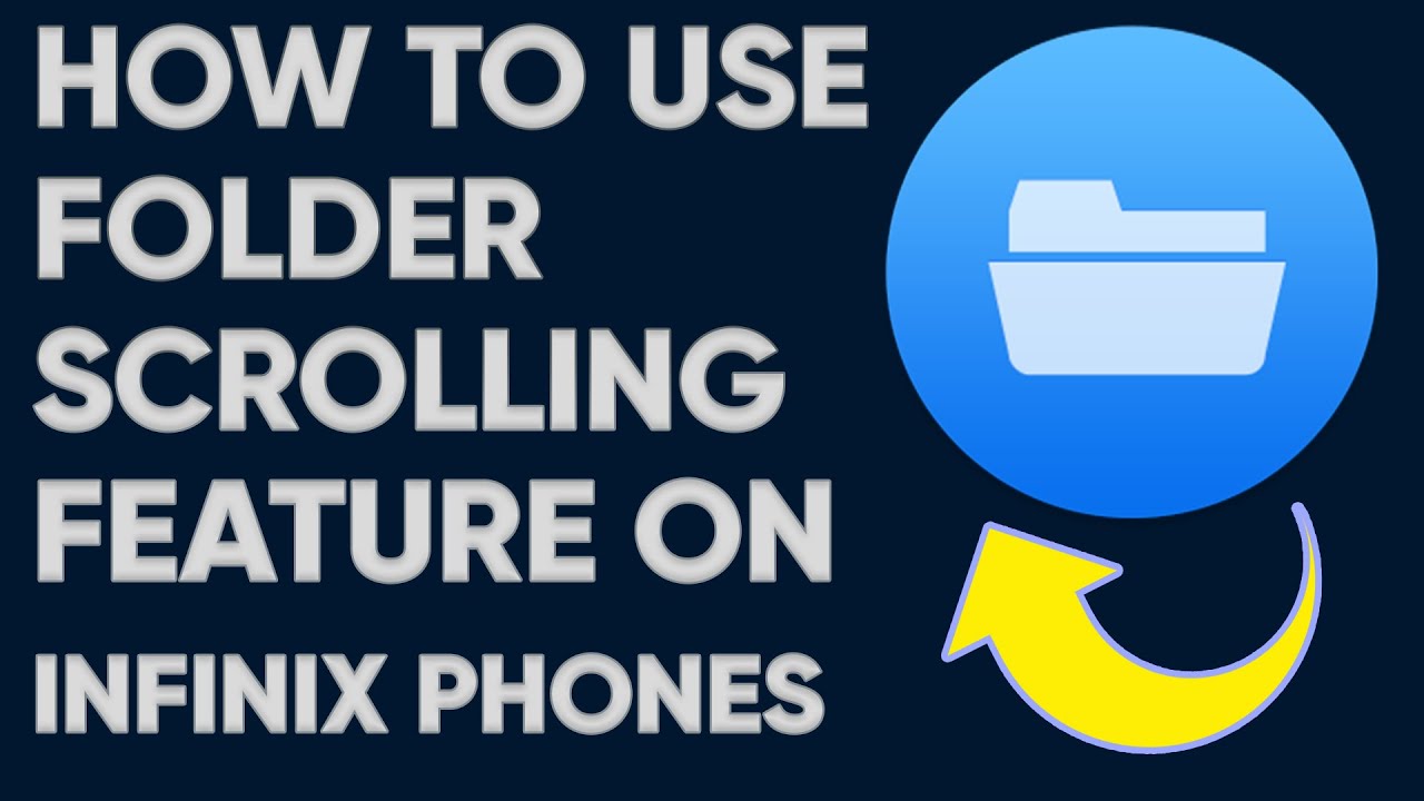What is Folder Scrolling on #Infinix & #TECNO Phones | How to Use ...