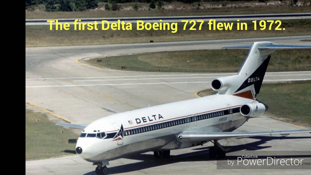 A tribute to the Delta airlines Boeing 727 - YouTube