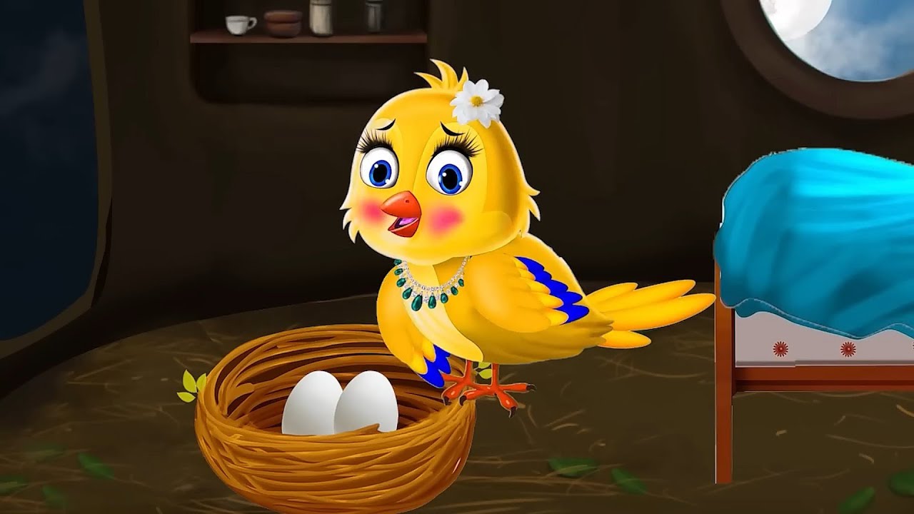 TOONI चिड़िया और उसके प्यारे-प्यारे अंडे | Tooni story in hindi cartoon ...