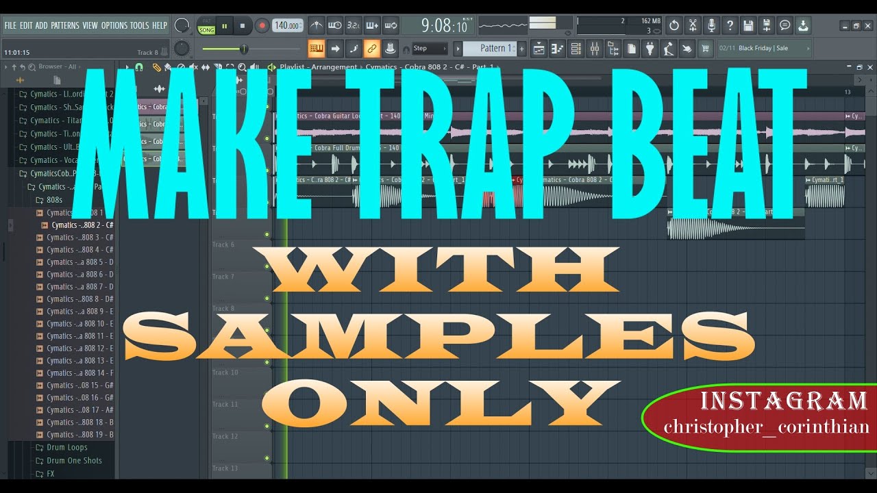 make trap beat without PLUGINS (fast) - YouTube