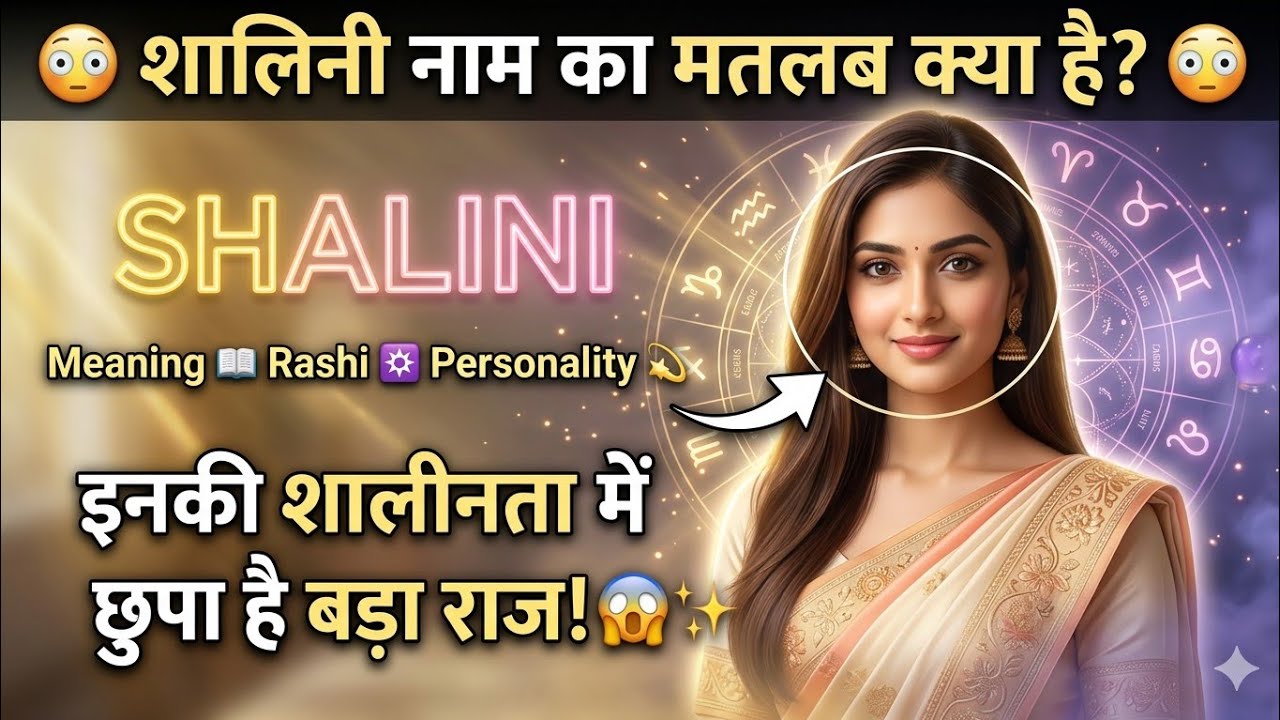 Shalini meaning aur rashi in hindi, शालिनी का मतलब और राशि, Shalini ...