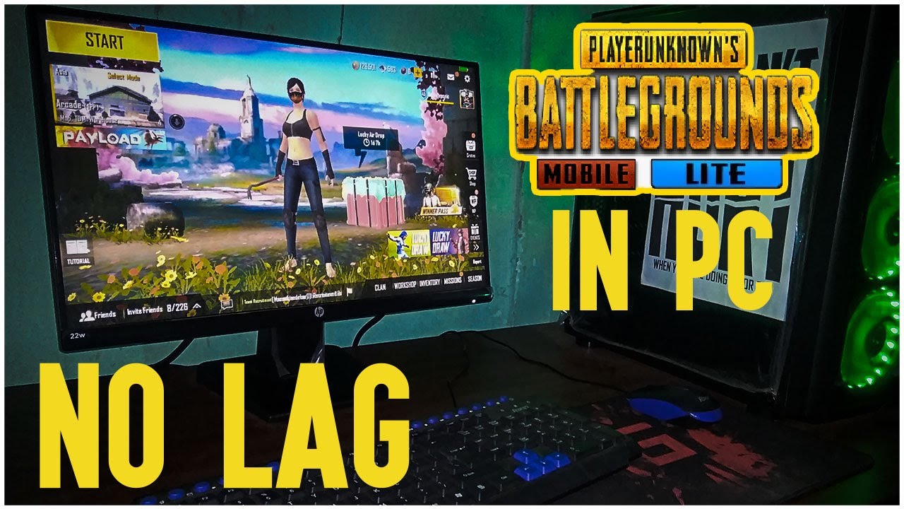 Pubg Mobile lite in PC Emulator Gameplay || Xkenoz - YouTube