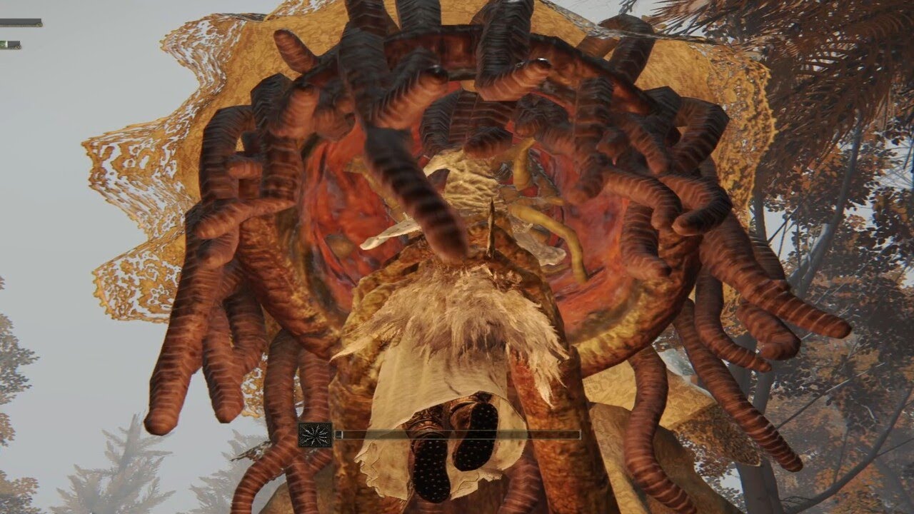 Elden Ring [Wormface] Face de Ver Boss Fight - YouTube