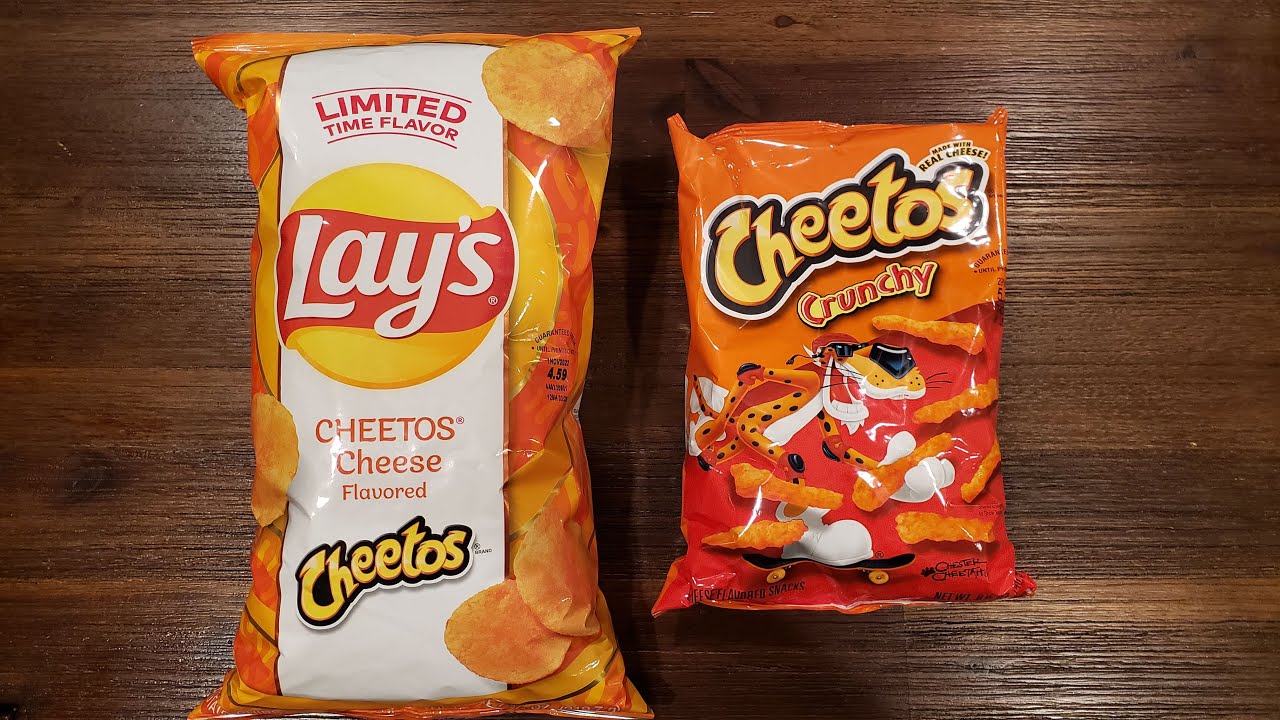 Product Review P0110 - Cheetos Cheese Chip Comparison (Cheetos vs Lays ...