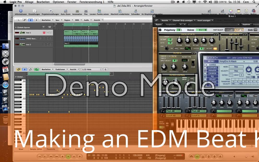 EDM Beat Making - How To Make A Kick - YouTube