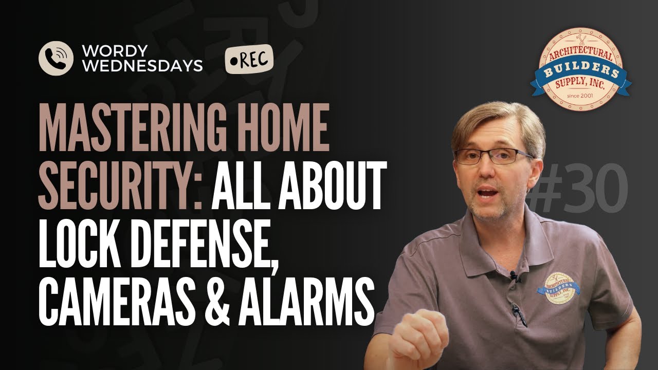 Home Security: Lock defense, Cameras vs Alarm? Dexter Deadbolts w ...