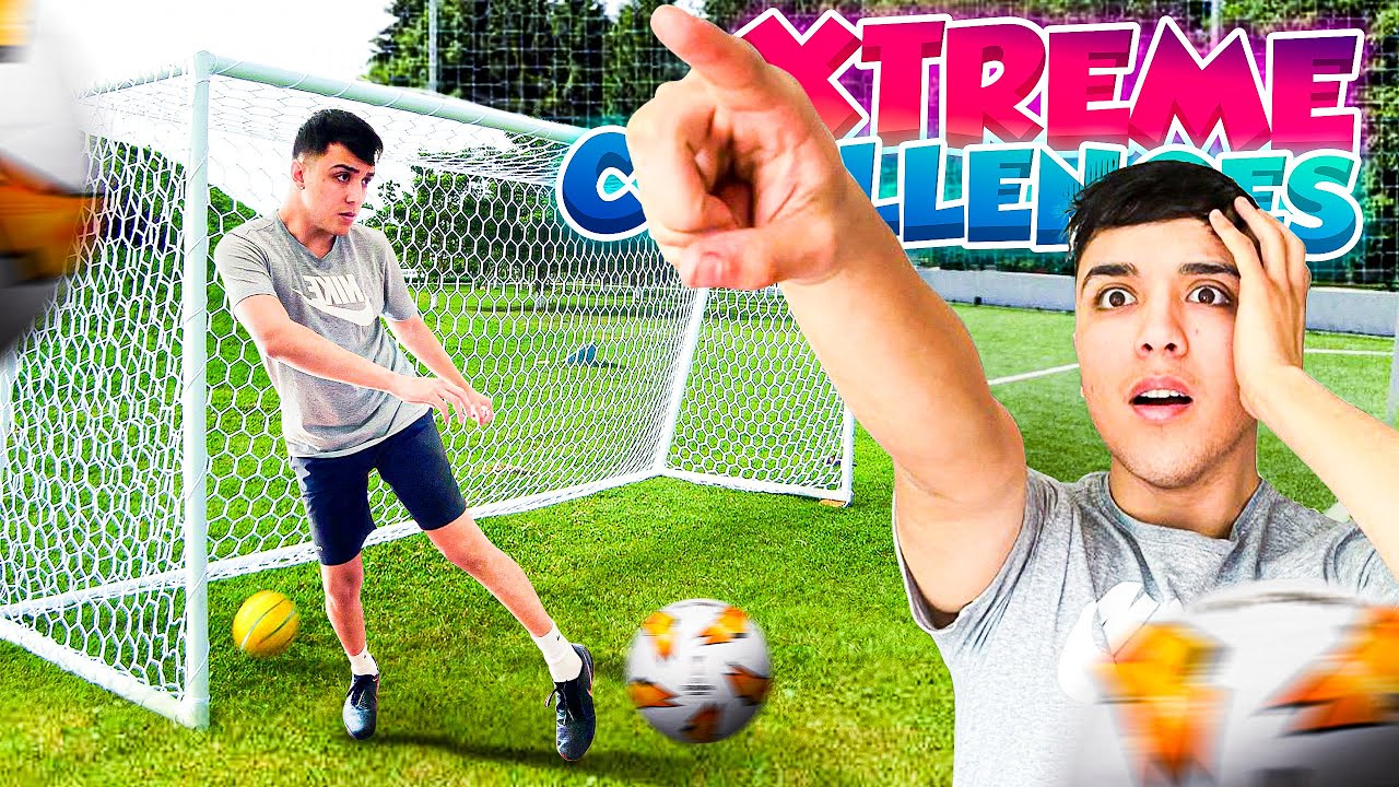 EXTREME SOCCER CHALLENGES!! (GONE WRONG) - YouTube
