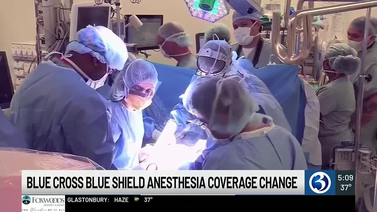 Blue Cross Blue Shield Anesthesia coverage change - YouTube