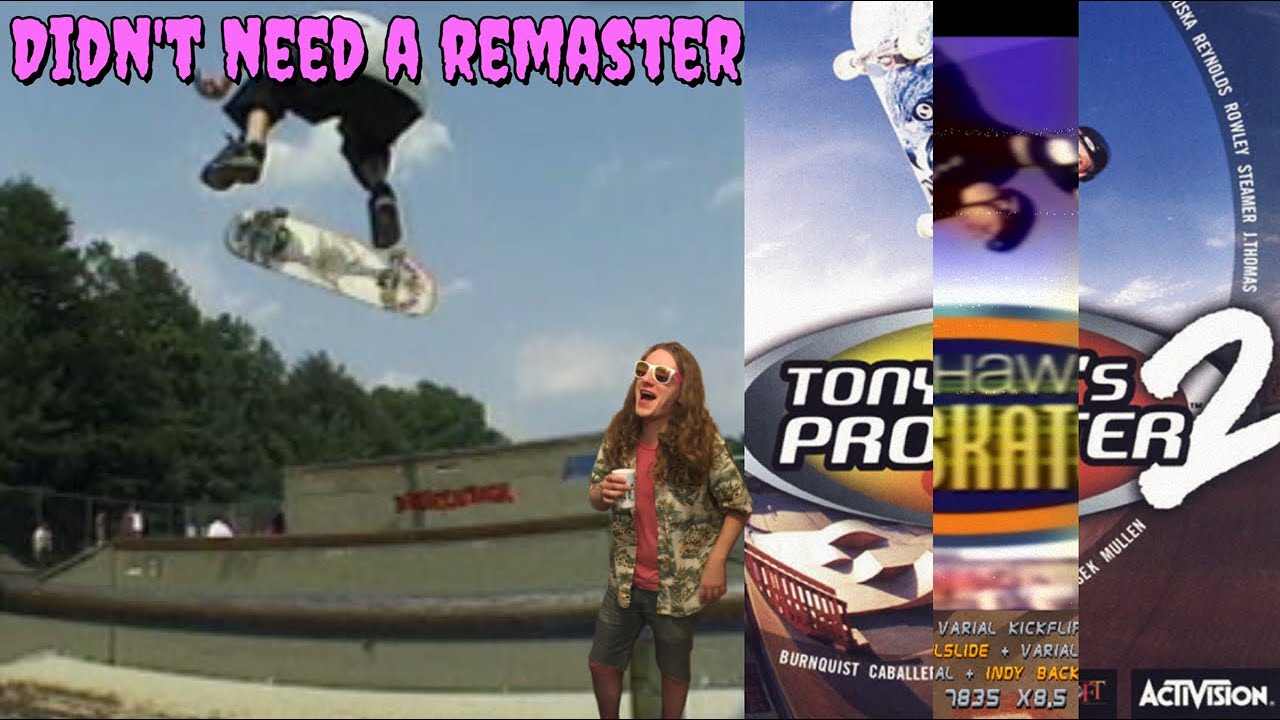 That time I beat the first two Tony Hawk Pro Skater games - PS1 - YouTube