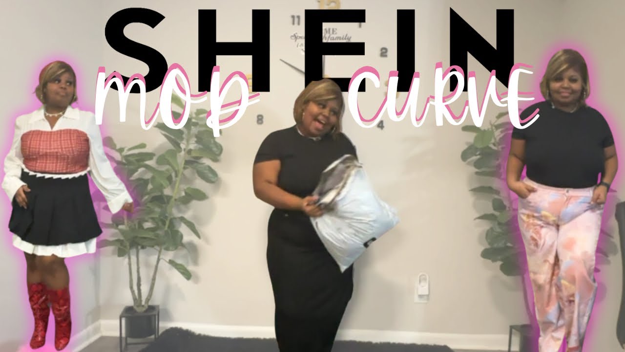 Plus Size SHEIN Mod Curve Try On Haul | Fall Fashion Looks - YouTube