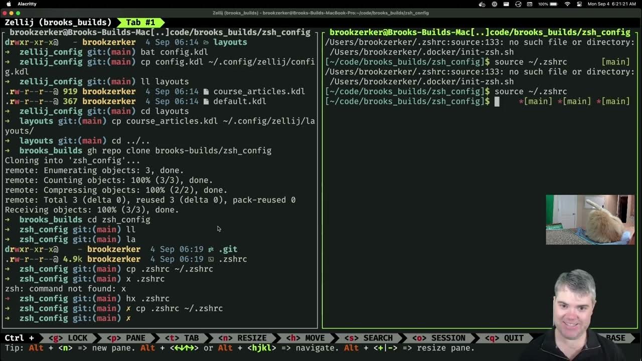Stream archive: mostly debugging Alacritty, Helix, and Zellij (2023-09-04) - YouTube