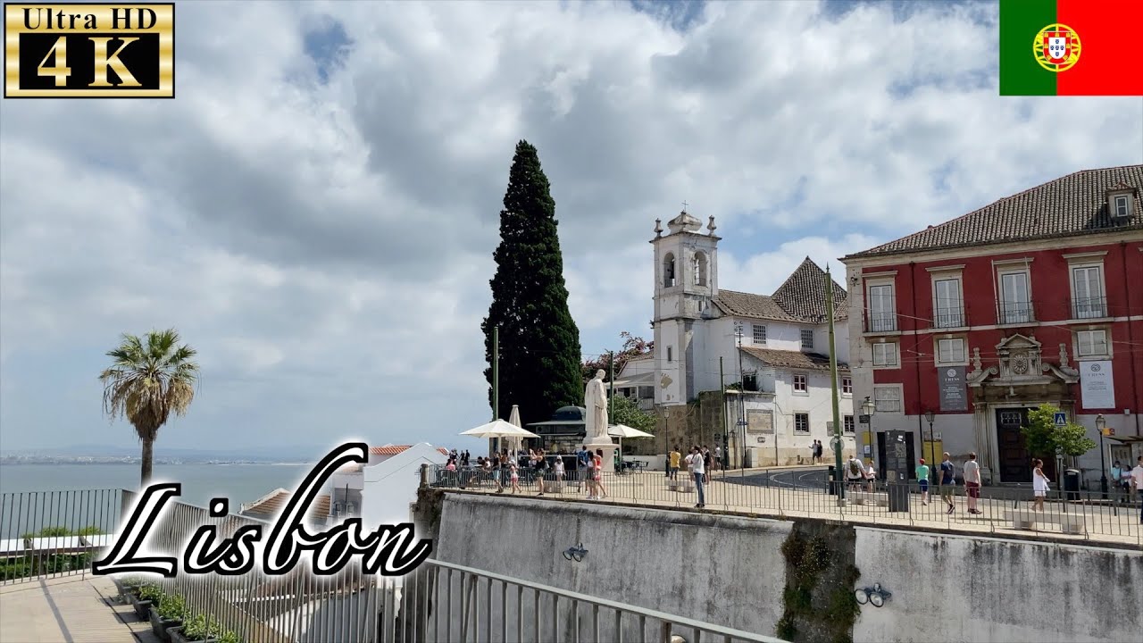 🇵🇹Lisbon Summer Walk - Alfama District -【4K 60fps】 - YouTube