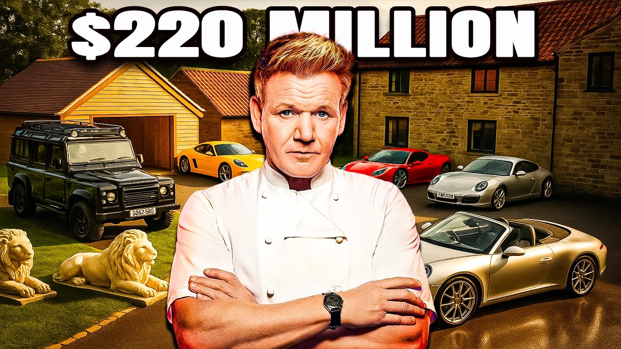 Inside Gordon Ramsay’s $450 Million Ferrari-Filled Garage - YouTube