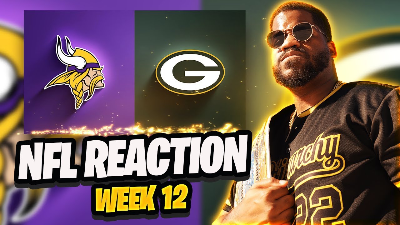 VIKING FUNERAL | Minnesota Vikings vs. Green Bay Packers Highlights | NFL 25 Week 12 REACTION ...