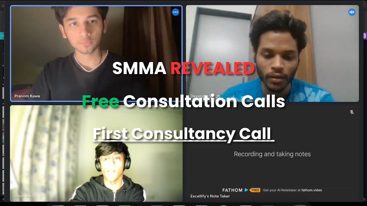 SMMA Secrets Revealed - Full First Consultancy Call - YouTube