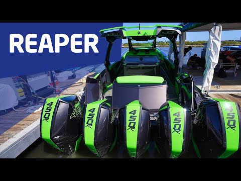 Fear the Reaper ! The Fastest Center Console at Palm Beach Boat Show ...