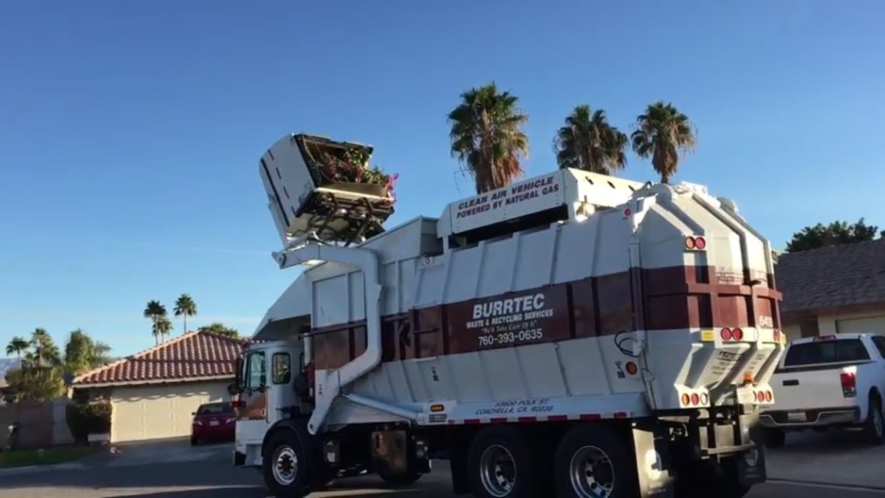 Brand New FF Gomez Front Loader With A Curotto Can - YouTube