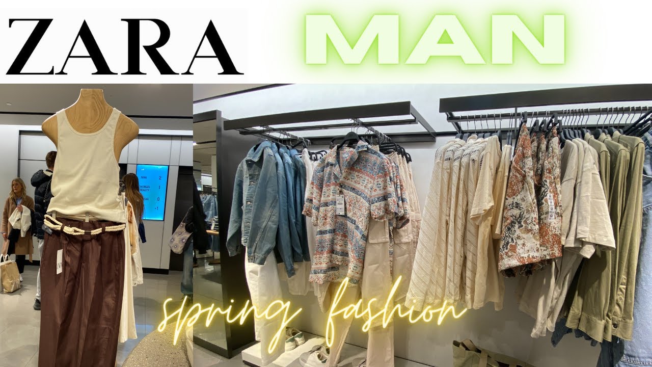 ZARA NEW MENS SPRING FASHION 2023 - YouTube