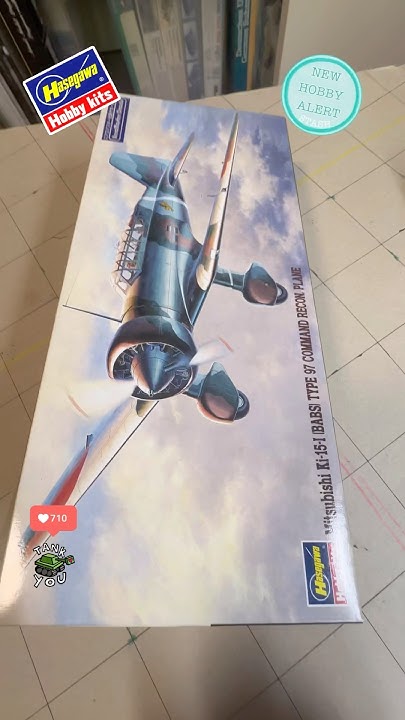 New stash unboxing! 1/72 Mitsubishi Ki-15-II #babs #hasegawa #scalemodel #ww2 #aviation #hobby ...