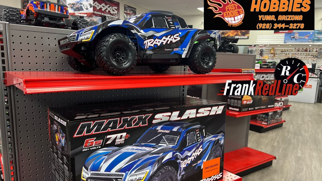 #Traxxas #Maxx Slash First look and size comparison #arrma mojave ...