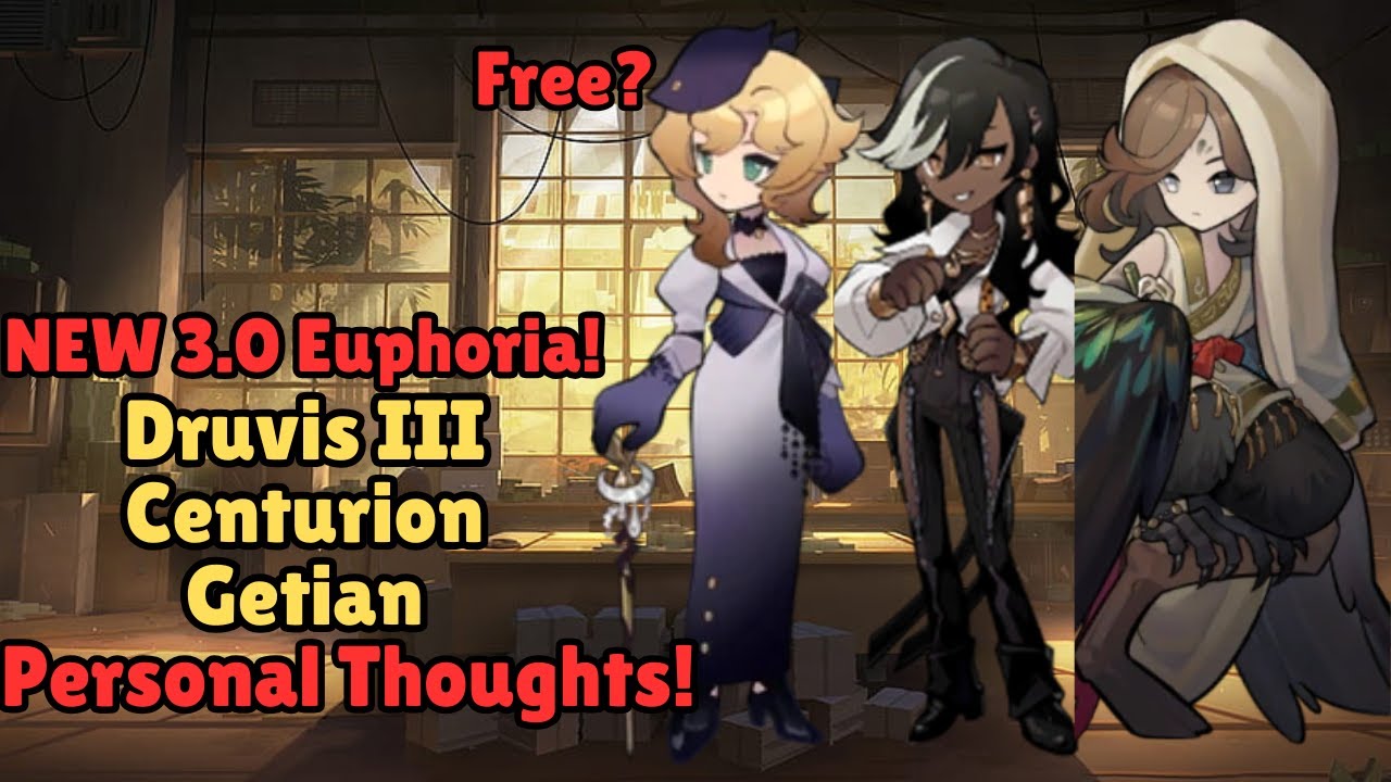 NEW 3.0 EUPHORIAS REVEALED! | Druvis III, Centurion, Getian Euphoria ...