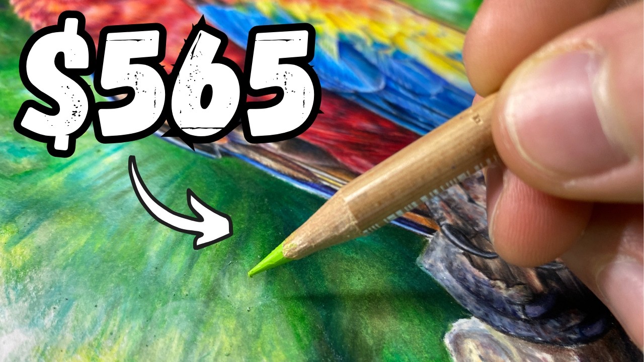 Testing The World's MOST Expensive Coloured Pencils - Caran D'ache ...