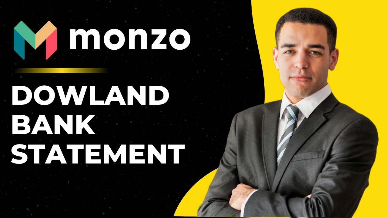How To Create & Download Monzo Bank Statement - YouTube