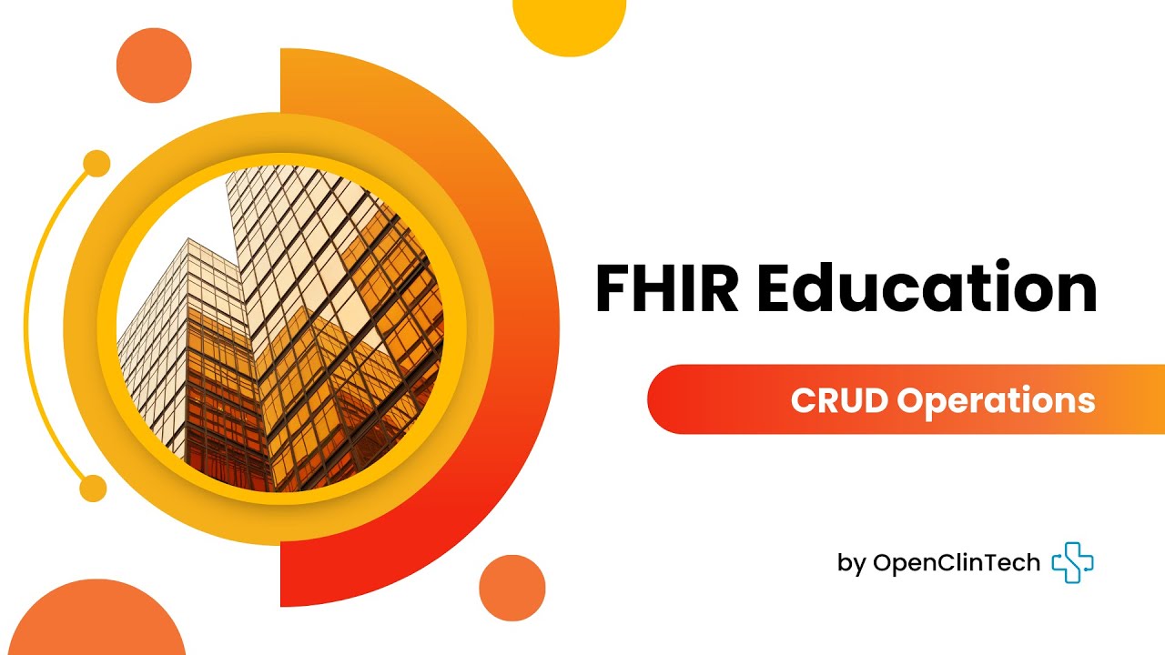 FHIR Fundamentals - Generating a Patient Resource using ClinFHIR - YouTube