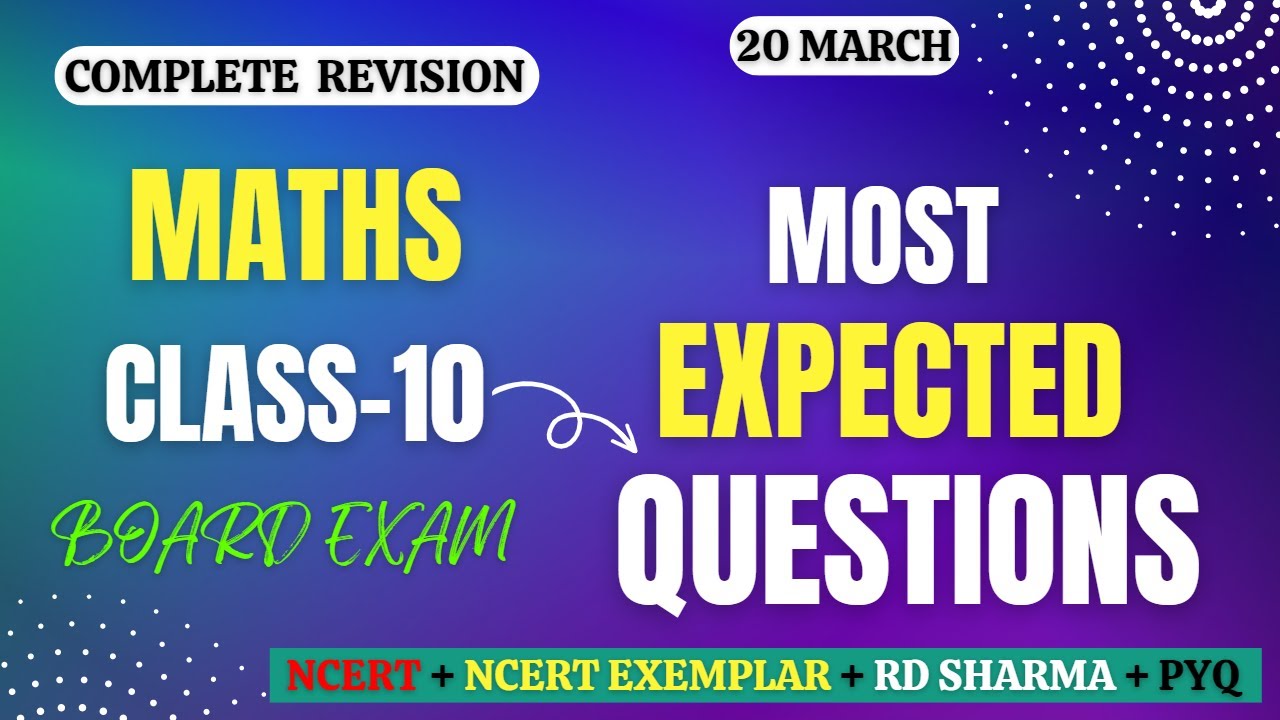 Most Important Questions Class 10 Maths Board 2023 NCERT NCERT most-important-questions-class-10-maths-board-2023-ncert-ncert