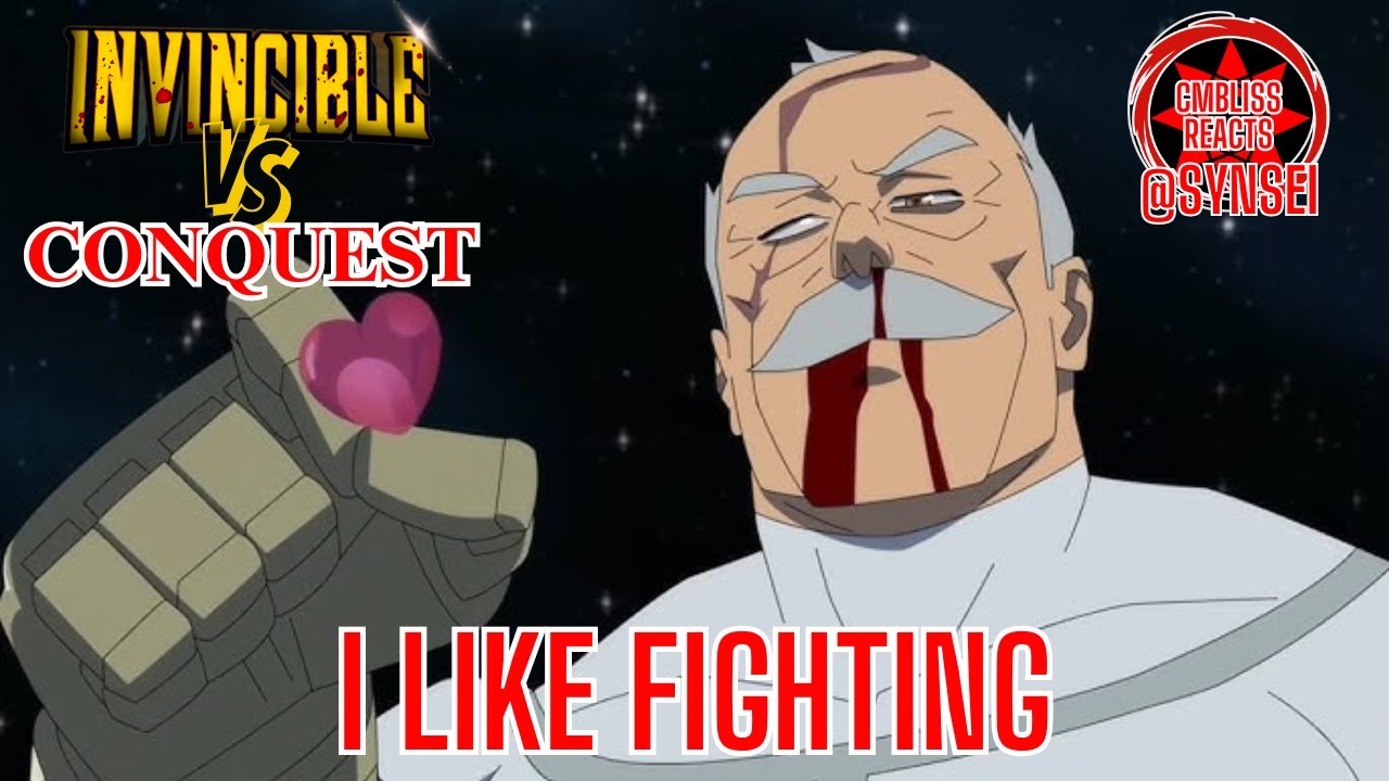CONQUEST VS INVINCIBLE IS STRAIGHT HANDS REACTION @SynLikeShows - YouTube