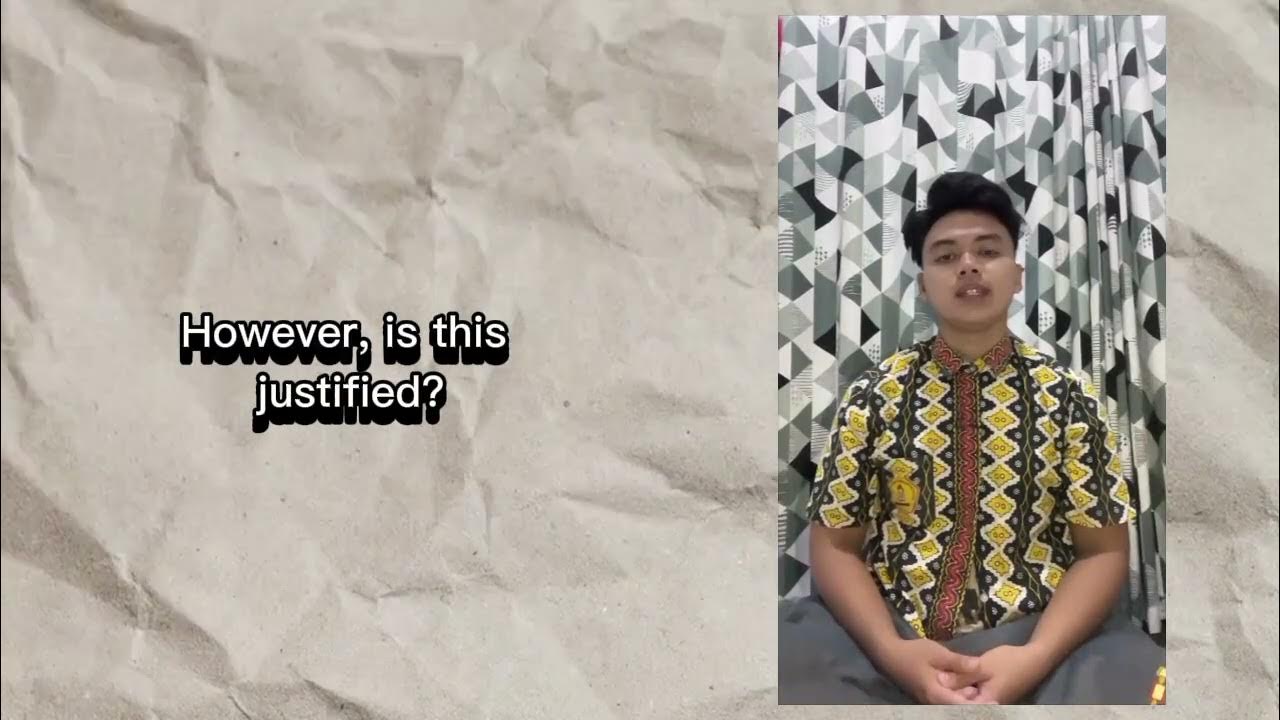 "DISCUSSION TEXT" (Tugas bahasa Inggris lintas minat) - YouTube