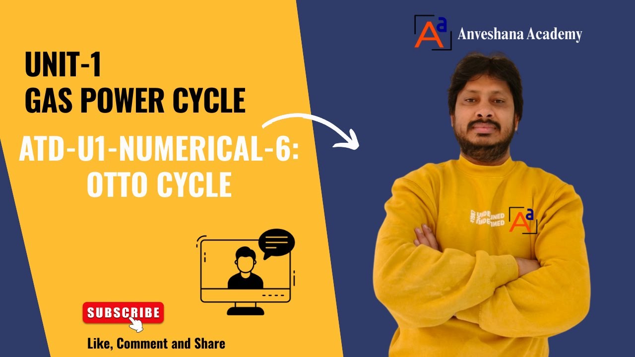 21. ATD-U1-Numerical-6: Otto Cycle - YouTube