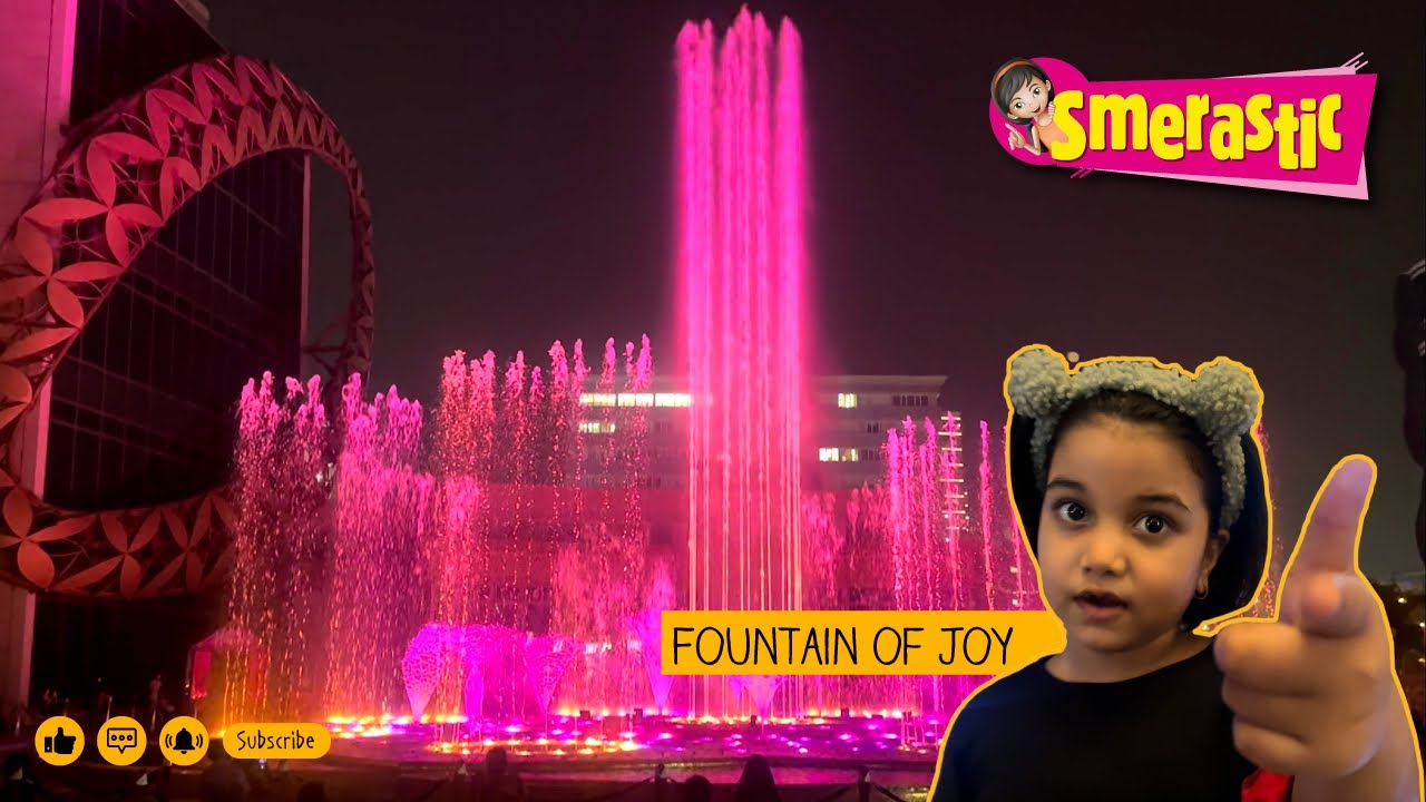 Fountain of Joy | Jio world Centre BKC | Dhirubhai Ambani Square BKC ...