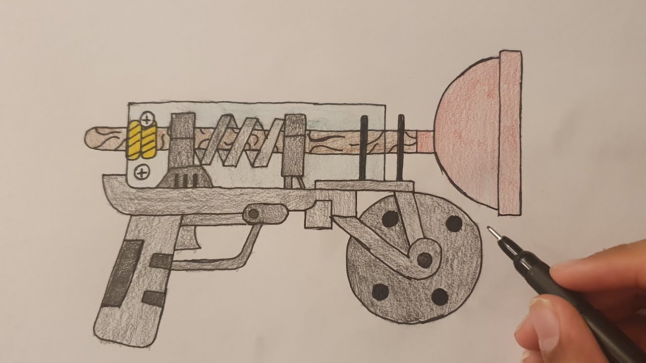 How to draw a Grappler from Fortnite - YouTube