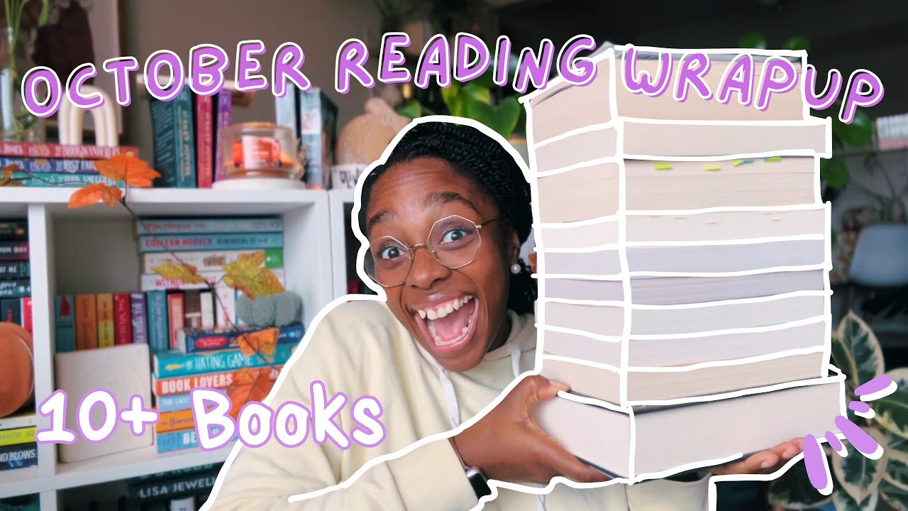 OCTOBER WRAPUP| I read SO many books last month 📖💜#booktube #reading # ...