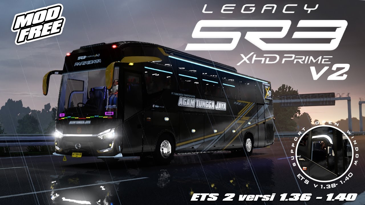 MOD | SR3 XHD v2 MIZTA DOEL | ETS2 v1.36 - 1.40 - YouTube