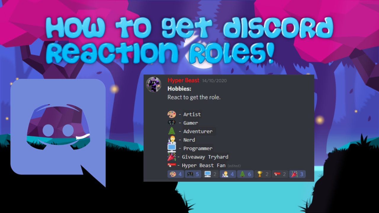 How To Get Discord Reaction Roles! | Easy 2020 - YouTube