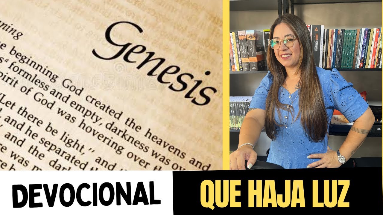 Gênesis 1,3 que haja luz - devocional Aline Matos. - YouTube
