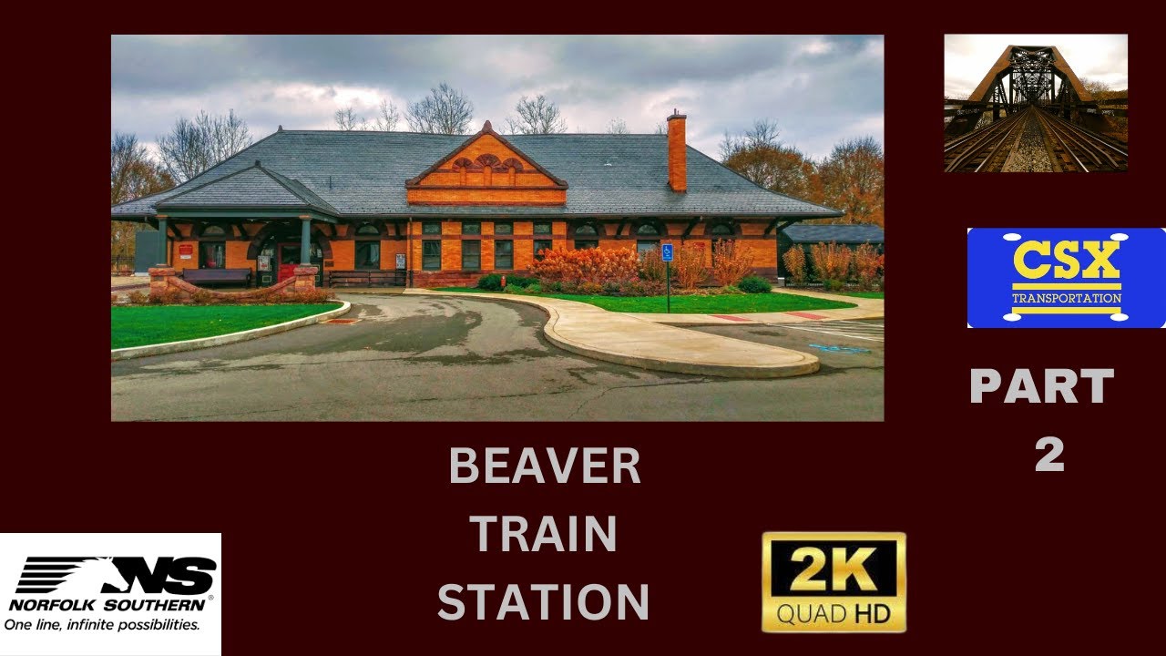 EXPLORING THE BEAVER TRAIN STATION BEAVER PA 🚂🚂🚂 (2K) 📽 (Part 2) - YouTube
