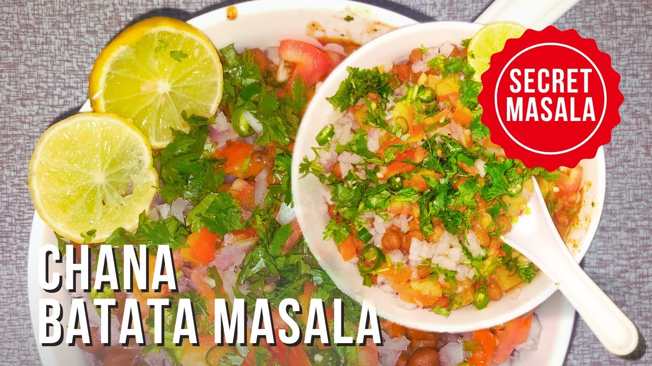 Chana Batata Masala with our SECRET MASALA | चना बटाटा | Chana Batata ...