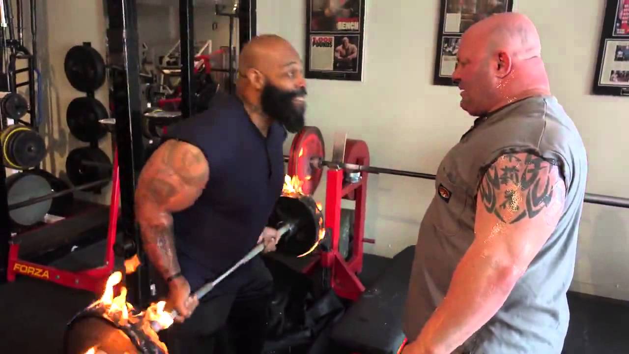Fiery Curl Bar with CT Fletcher & Scot Mendelson - YouTube