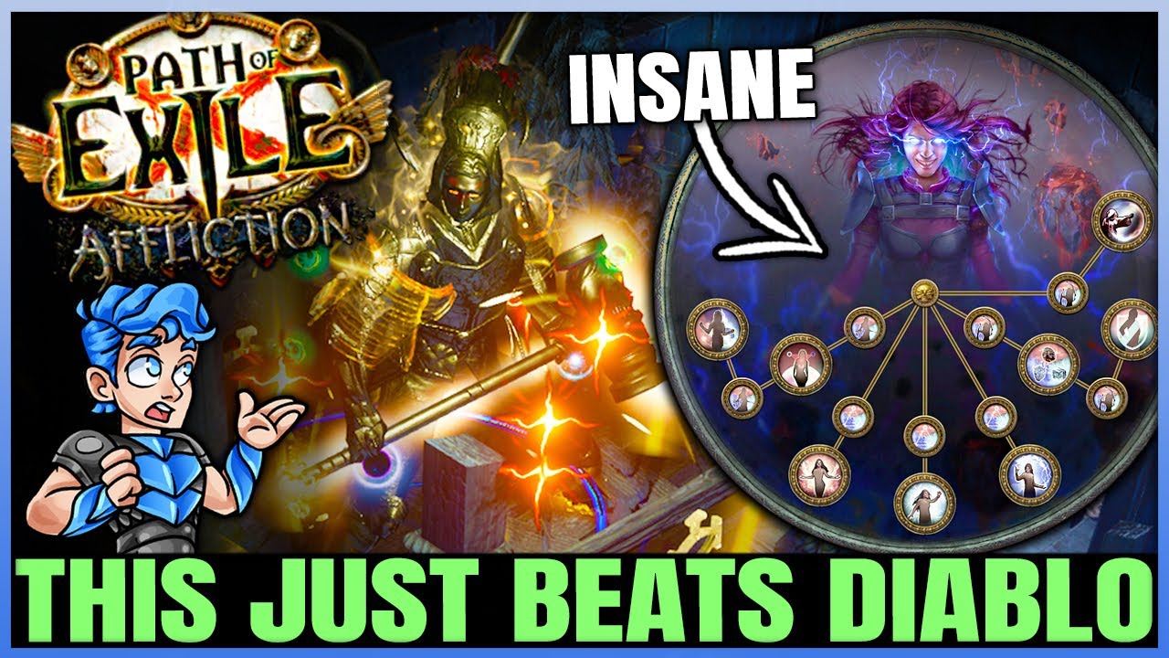 Pro Diablo 4 Player Tries Path of Exile for the First Time & ASCENDANCY ...
