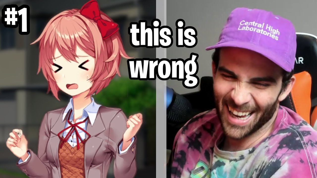 The most cursed game HasanAbi has ever played | Doki Doki #1 - YouTube