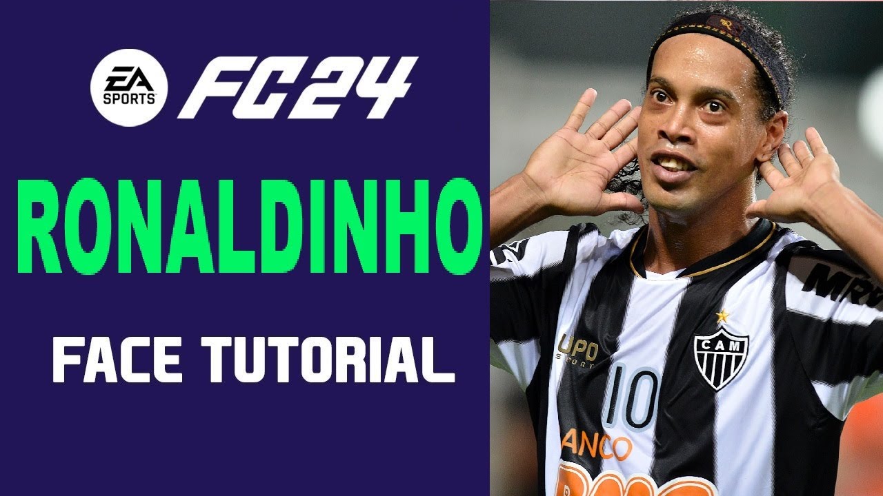EA FC 24 RONALDINHO FACE - Pro Clubs Face Creation - KERL - YouTube