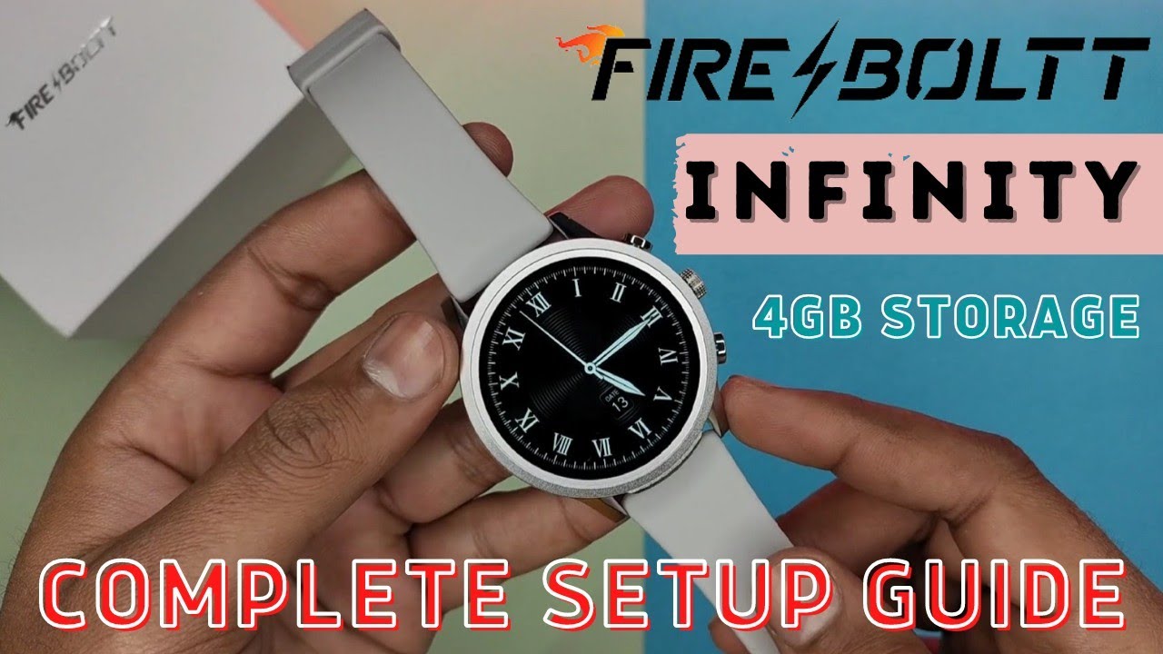 Fire boltt Infinity || Full Setup Guide In Only 10 minutes #fireboltt ...